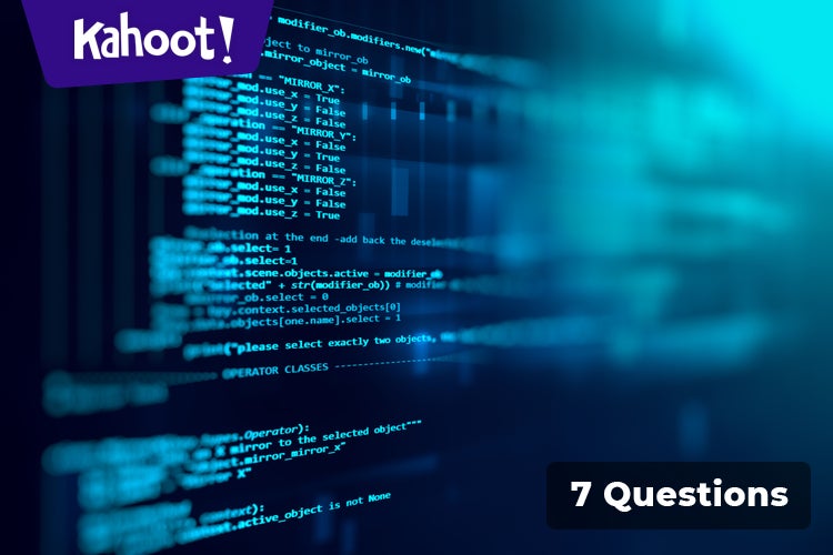 Technical Defense Cyber Security - Kahoot! Quiz