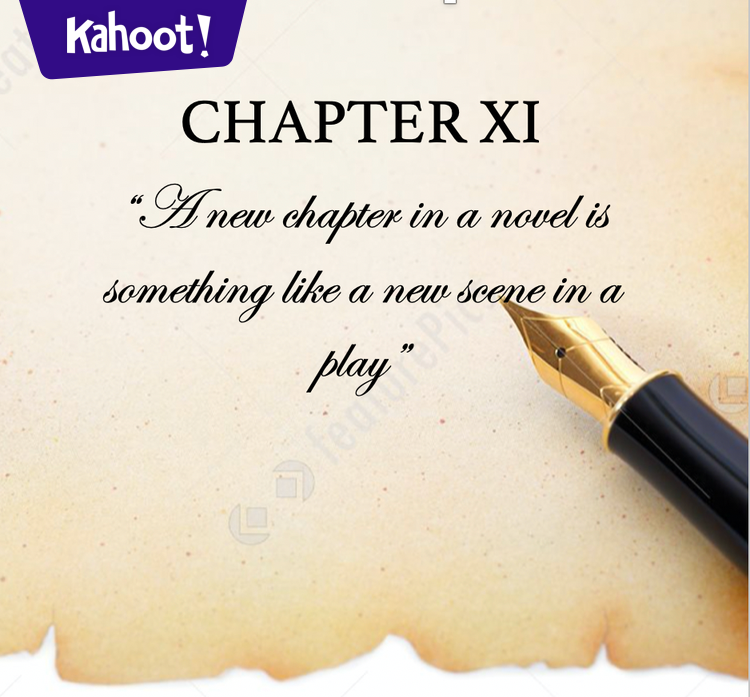 Jane Eyre - Chapters XI & XII - Kahoot! Quiz
