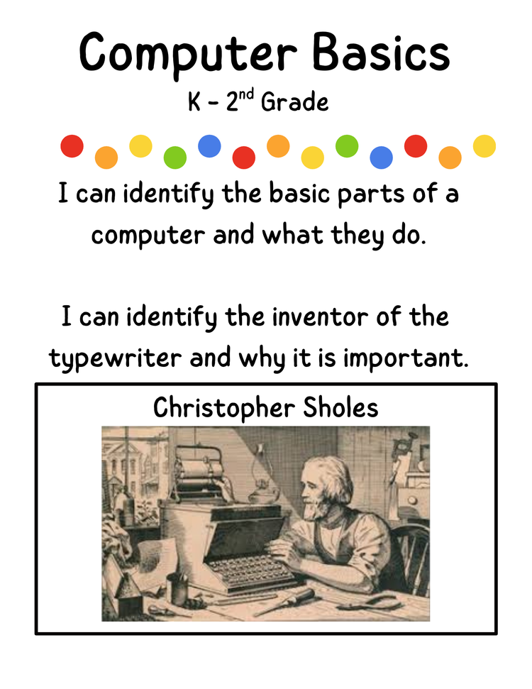 Parts Of A Computer (K-2) - Kahoot! Course