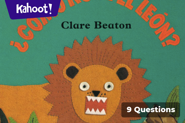 ¿Cómo ruge el león? Vocabulario - Kahoot! Quiz