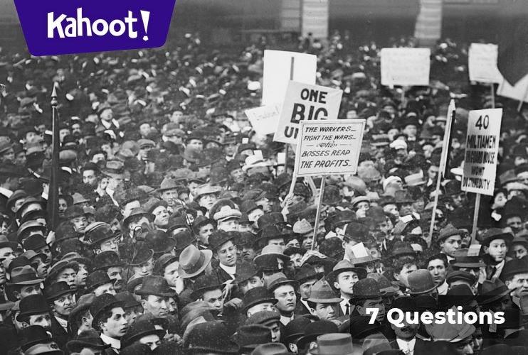 Progressive Era Vocab - Kahoot! Quiz