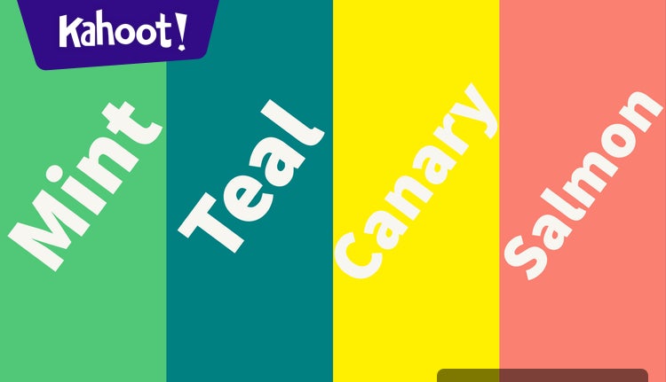 Color Shades - Kahoot! Quiz