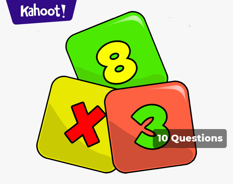 8 TIMES TABLE QUIZ - Kahoot! Quiz