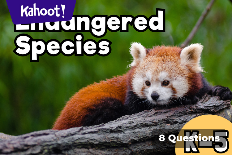 Endangered Species - Kahoot! Quiz
