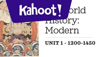 Conley APWH Unit 1 Global Tapestry Review (Remote) - Kahoot! Quiz