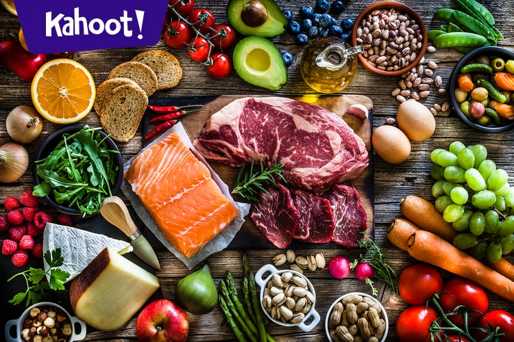Food vocab test - Kahoot! Quiz