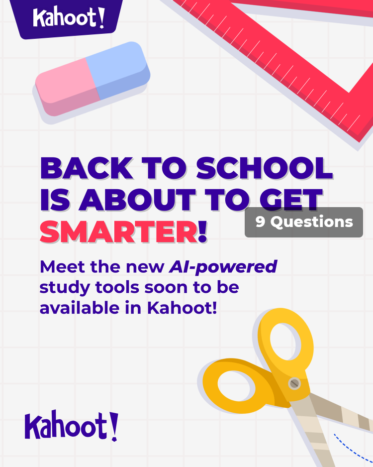 Back To School AI-powered study tools for students - Kahoot! Quiz