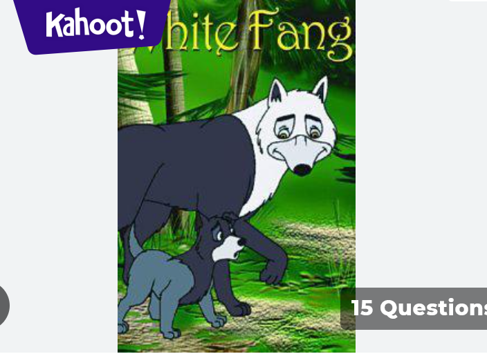 White Fang Social Studies Vocabulary - Kahoot! Quiz