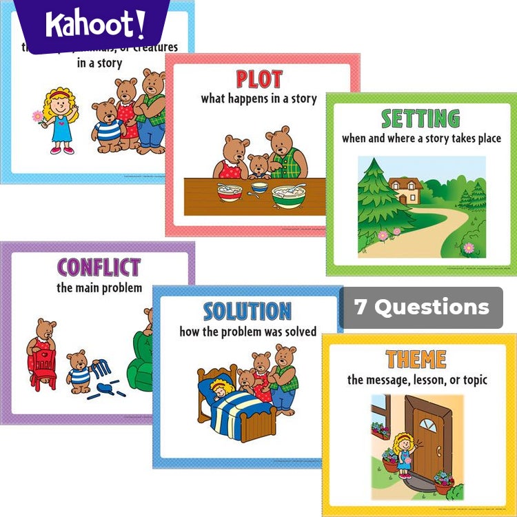 Copy of Elements of a Story - Kahoot! Quiz
