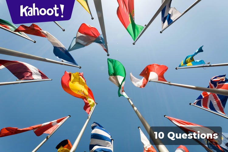 European flags multiple choice - Kahoot! Quiz