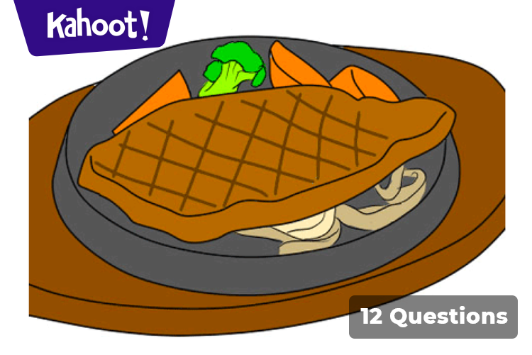 FOOD VOCABULARY FOR CHILDREN - Kahoot! Quiz