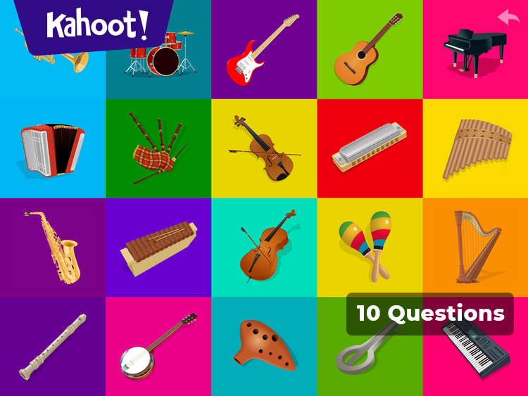 Musical Instruments and their Families - Kahoot! Quiz