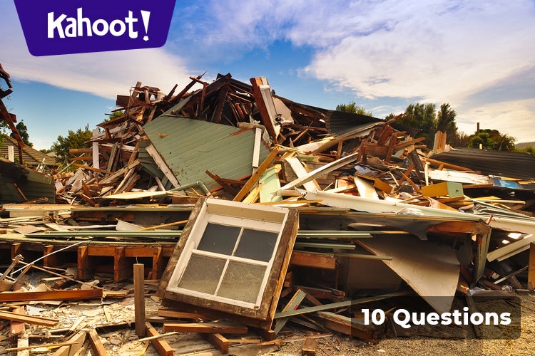 Natural Hazards & Disasters - Kahoot! Quiz