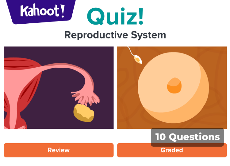 BrainPOP: Reproductive System - Kahoot! Quiz