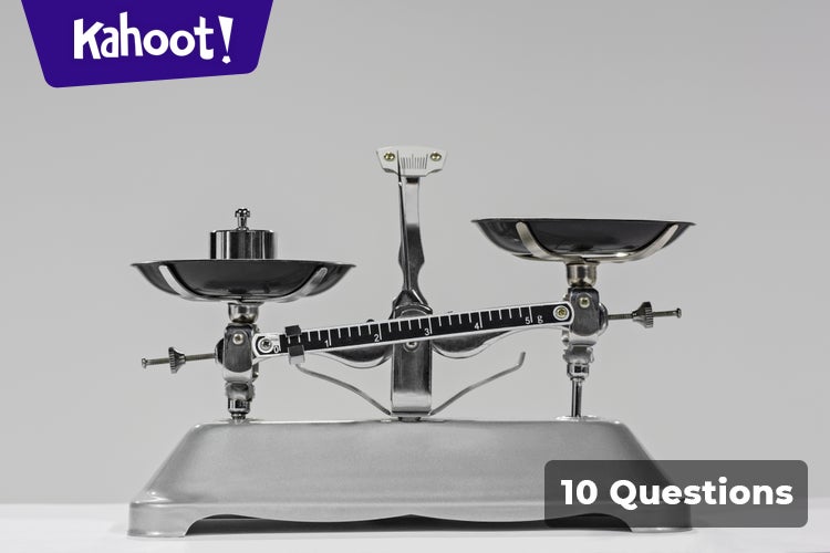 Weight - Kahoot! Quiz