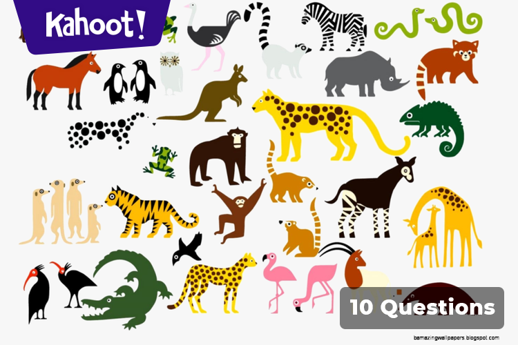 AQUATIC AND TERRESTRIAL ANIMALS - Kahoot! Quiz