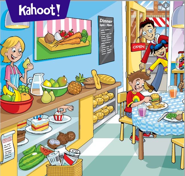Food vocabulary ♥ - Kahoot! Quiz