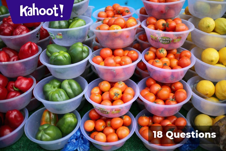 Adjectives to describe food - Kahoot! Quiz