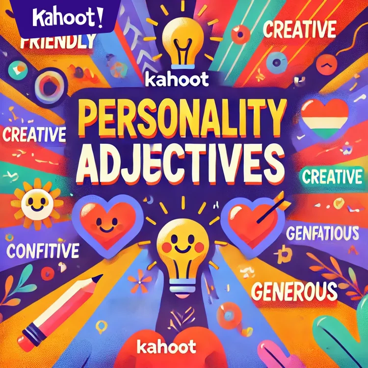 Personality adjectives (Four corners 2 - Unit 2) - Kahoot! Quiz