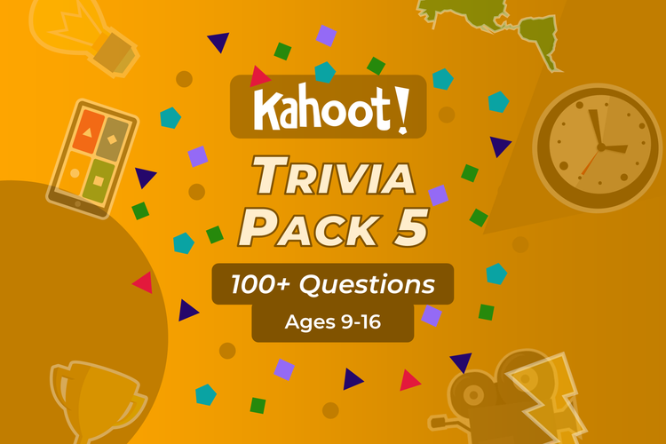 Trivia Competition Pack 5 (Ages 9-16) - Kahoot! Course