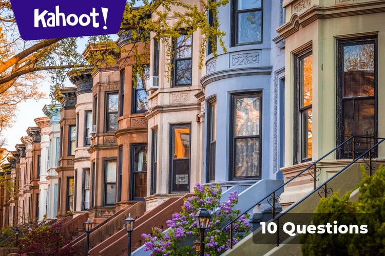 Vocabulary: Types of houses [beginner] - Kahoot! Quiz