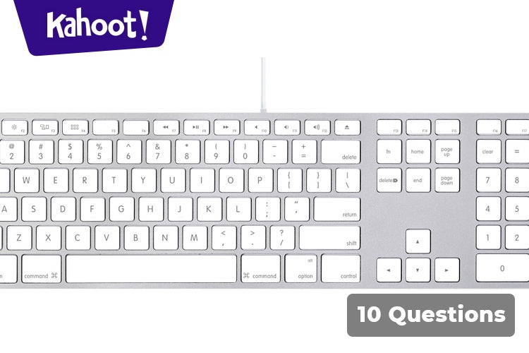 Keyboard Basics - Kahoot! Quiz