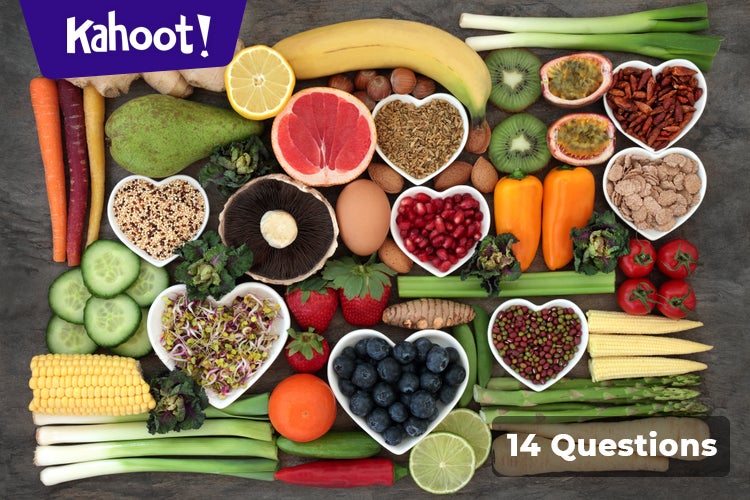 Fruits & Vegetables ② - Kahoot! Quiz