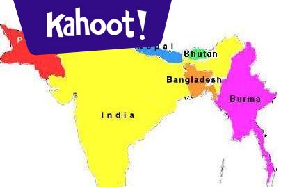 South Asia Map - Kahoot! Quiz