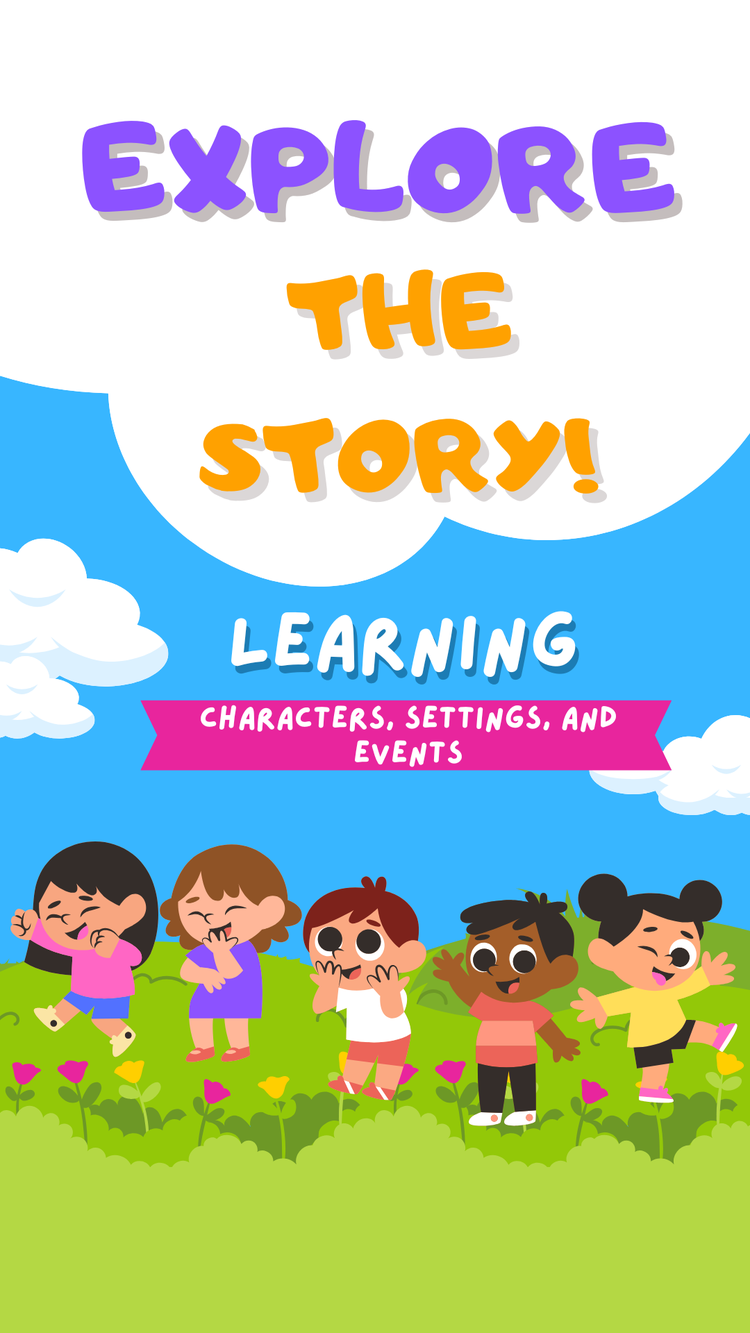 Explore the Story! Characters/Settings/Events - RL.K.1/RL.K.2/RL.K.3 - Kahoot! Course