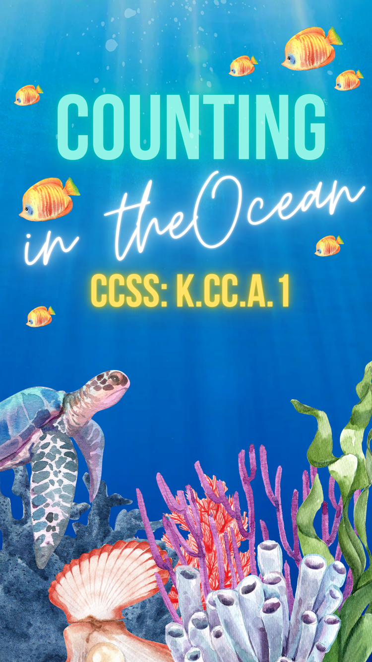 Counting in the Ocean (CCSS: K.CC.A.1) - Kahoot! Course