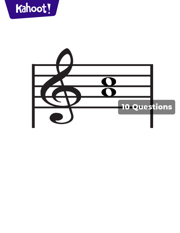 INTERVALS - INTERMEDIATE LEVEL - Kahoot! Quiz