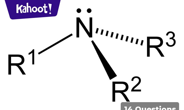 Amines chemistry (naming) year 13 - Kahoot! Quiz