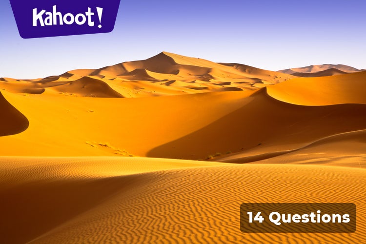 Sahara Desert Survival Game - Kahoot! Quiz