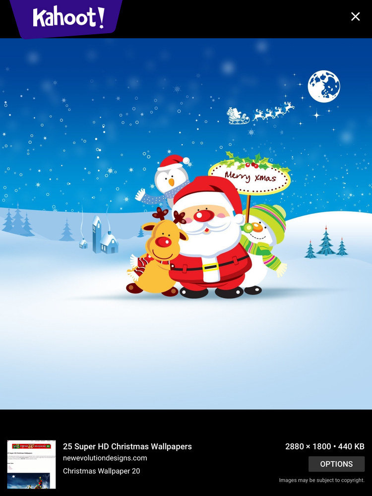 Christmas - Kahoot! Quiz