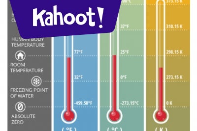 Duplicate of Temperature Scale - Kahoot! Quiz