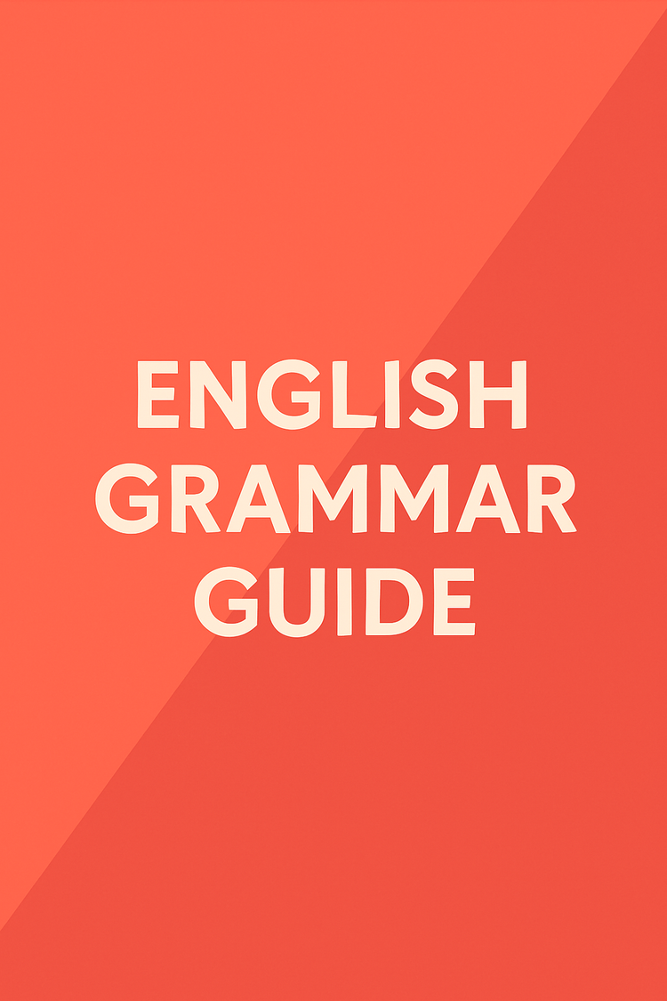 English Grammar Guide - Kahoot! Course