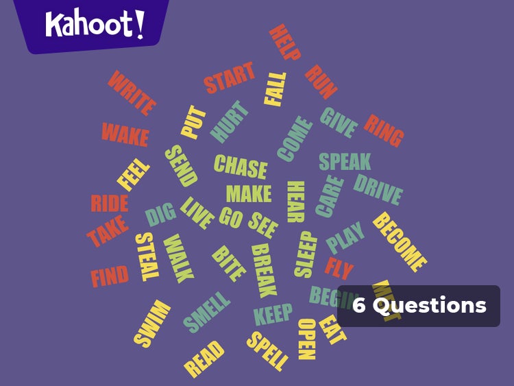 Simple Past - Irregular Verbs - Kahoot! Quiz