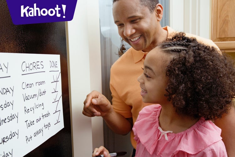 La casa - Los quehaceres 3 - Present Progressive - Student - Kahoot! Quiz