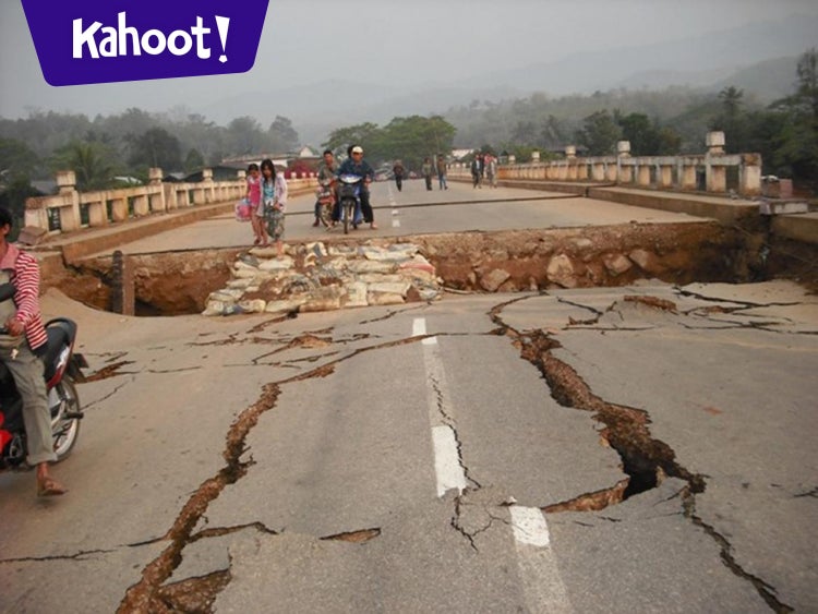 Earthquakes review 1 - Kahoot! Quiz