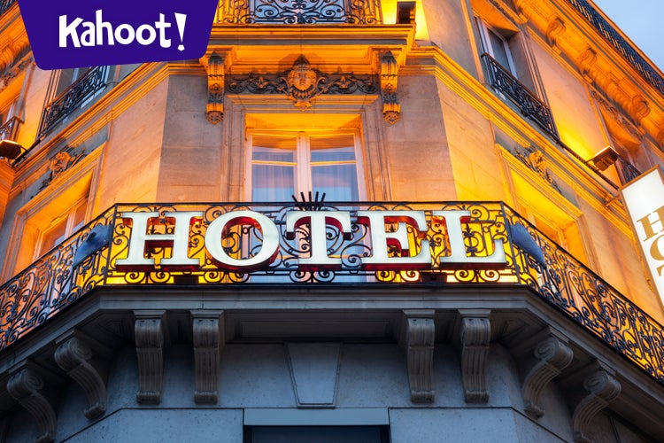 CSWE 2_Hotel vocabulary - Kahoot! Quiz