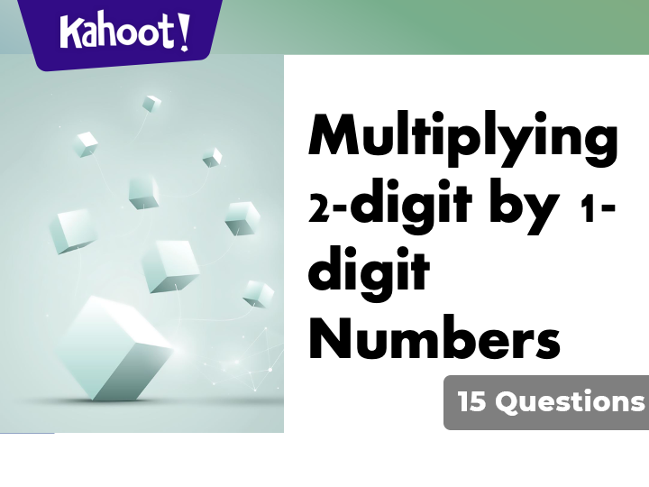 Multiplying 2 Digit by 1 Digit Whole Numbers Without Regrouping ...