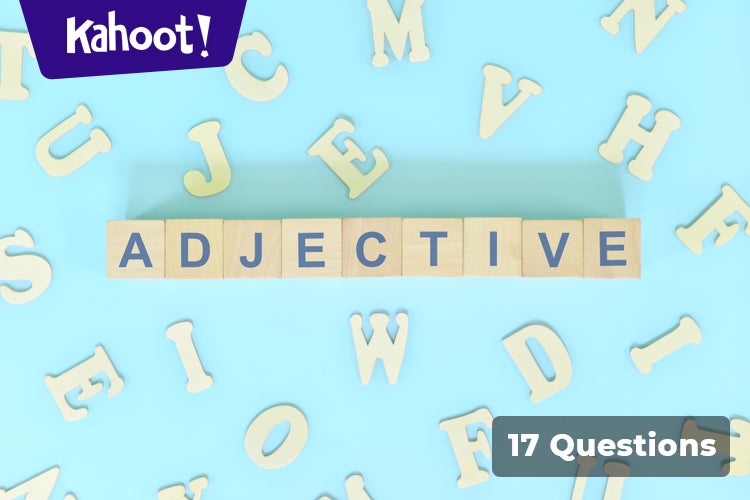 ADJECTIVES PUZZLE - Kahoot! Quiz
