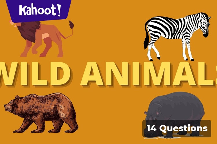 Wild animals - Kahoot! Quiz