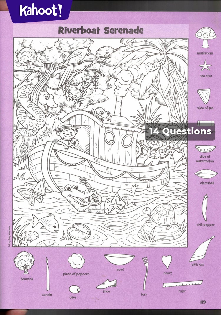 Hidden Picture fun! - Kahoot! Quiz