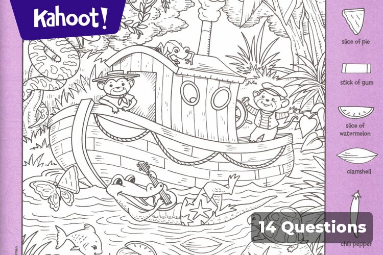 Hidden Picture fun! - Kahoot! Quiz