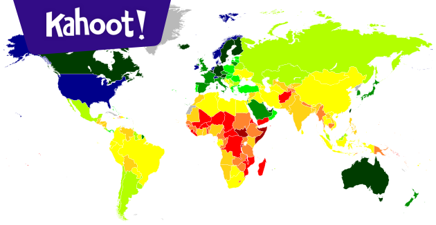 The Global Ranking by GDP (PPP) per capita - Kahoot! Quiz