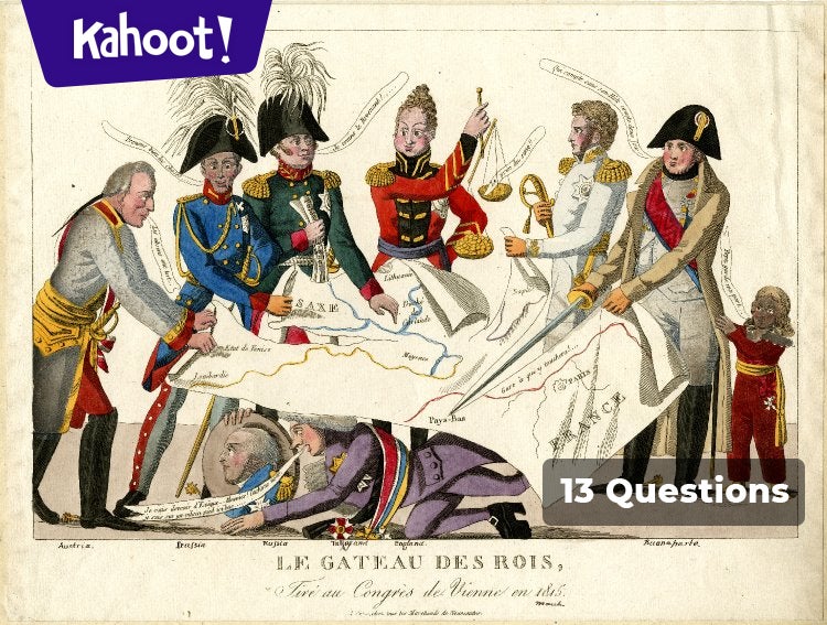 REVOLUCIONES LIBERALES DEL SIGLO XIX - Kahoot! Quiz