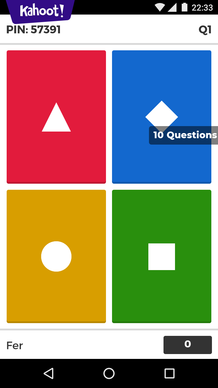 EN B2.1 First quiz - Discover how Kahoot works - Kahoot! Quiz