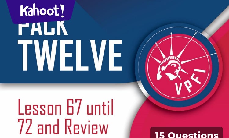 LESSON 72 - Kahoot! Quiz