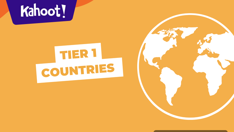Countries, Flags and Nationalities -ESL - Kahoot! Quiz